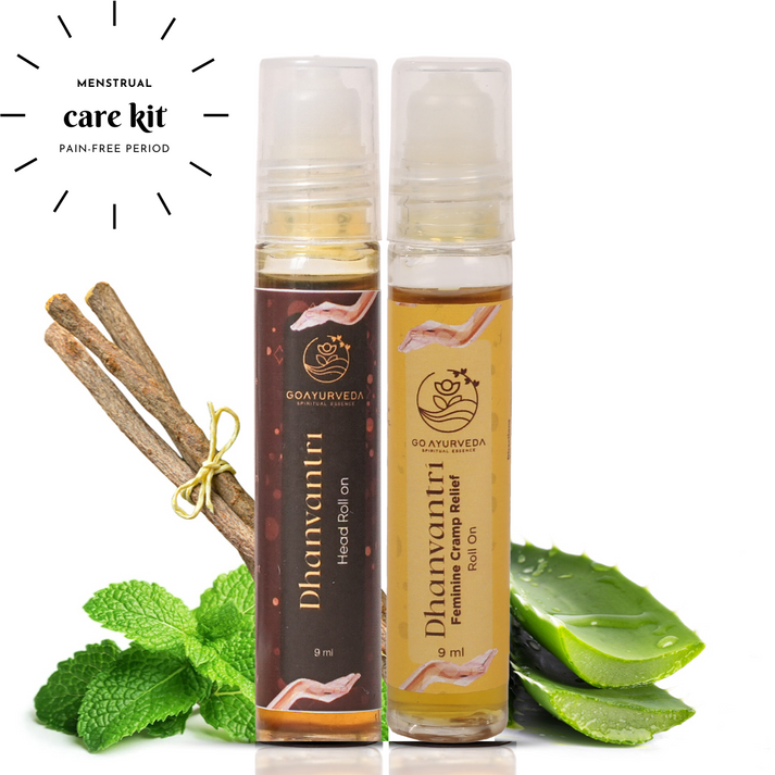 Head Roll on & Feminine Cramp Relief Roll On Combo | For Better Sleep ...