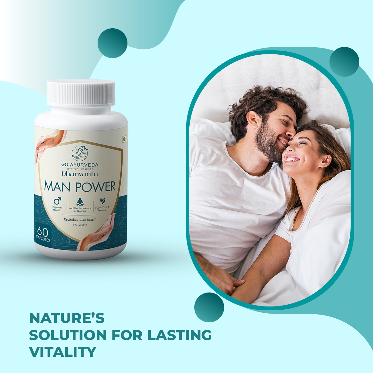 Man Power Capsules | Boosts Testosterone | Revital for Men – Go ...